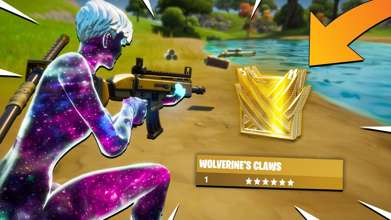 Fortnite - Wolverine's Claws... - YouTube
