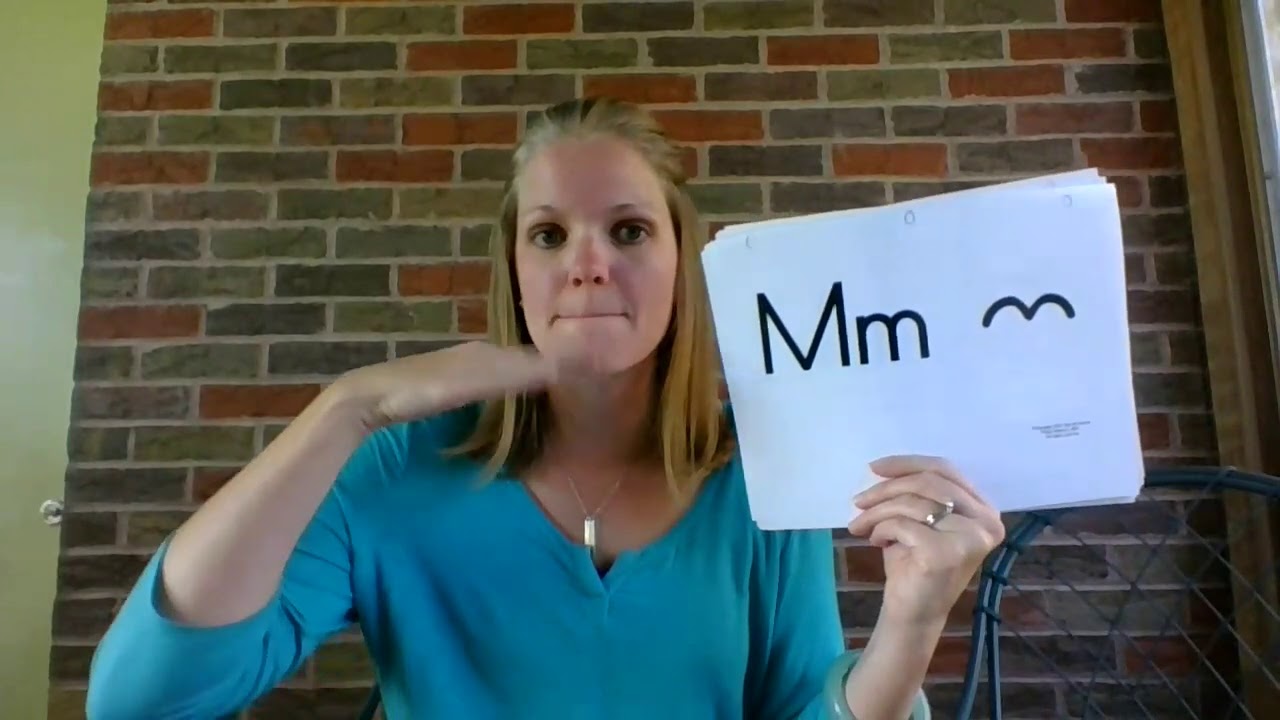 Visual Phonics Alphabet from A to Z - YouTube