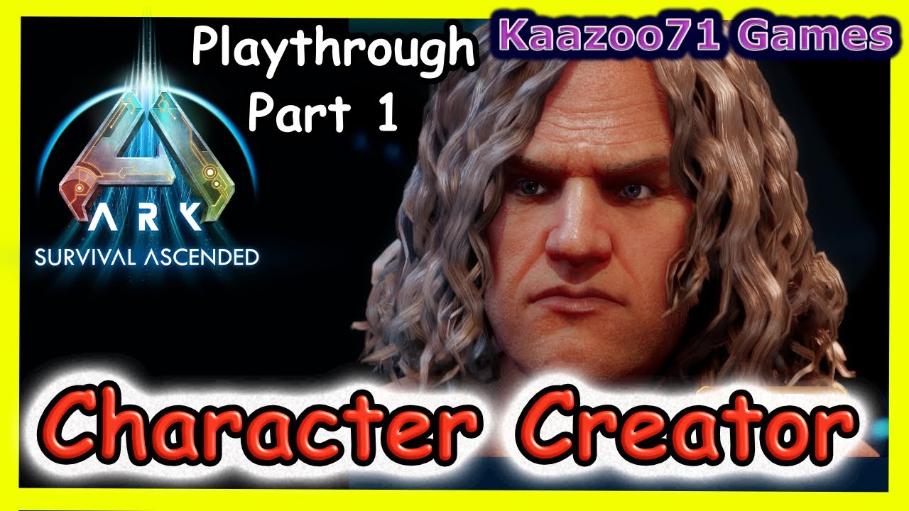 Ark Survival Ascended Character Creator - 💥 - EP 1 - YouTube