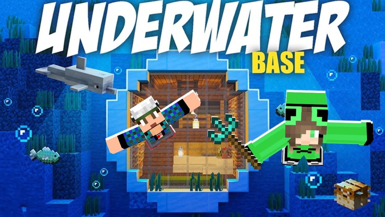 ΒΡΗΚΑΜΕ ΑΠΙΣΤΕΥΤΗ ΥΠΟΒΡΥΧΙΑ ΒΑΣΗ MINECRAFT FAMOUS GAMES - YouTube