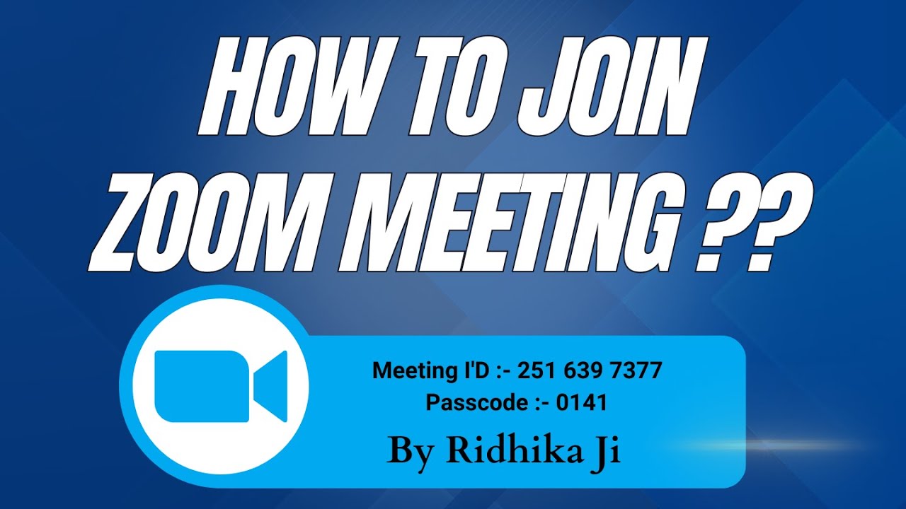 Solution To Problems Faced In Joining Zoom Meeting | Come And Take ...