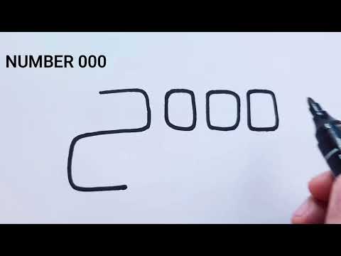 How To Draw Van From Numbers 20001