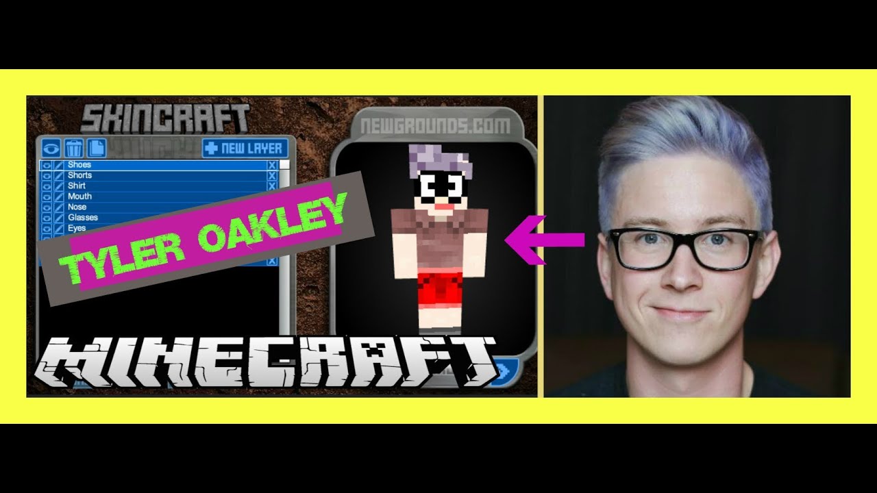 MINECRAFT SKINCRAFT - TYLER OAKLEY - YouTube