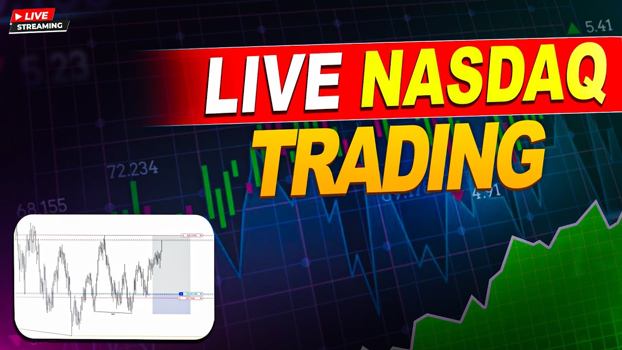LIVE Trading Nasdaq Futures and the Stock market! - New York session ...