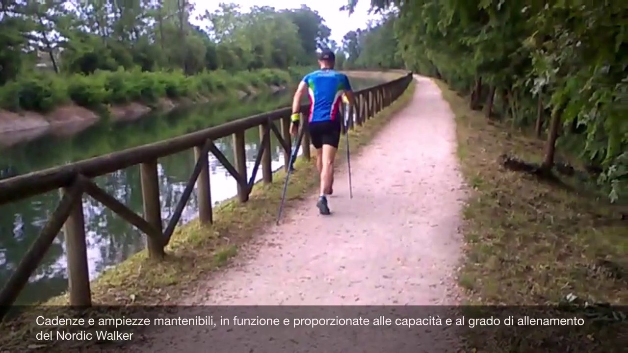 Nordic Walking Tecnica Agonistica - YouTube