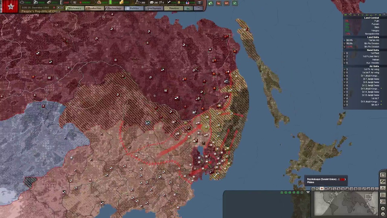 HoI 3 Black ICE 10.2 | People’s Republic of China | Part 54 - YouTube