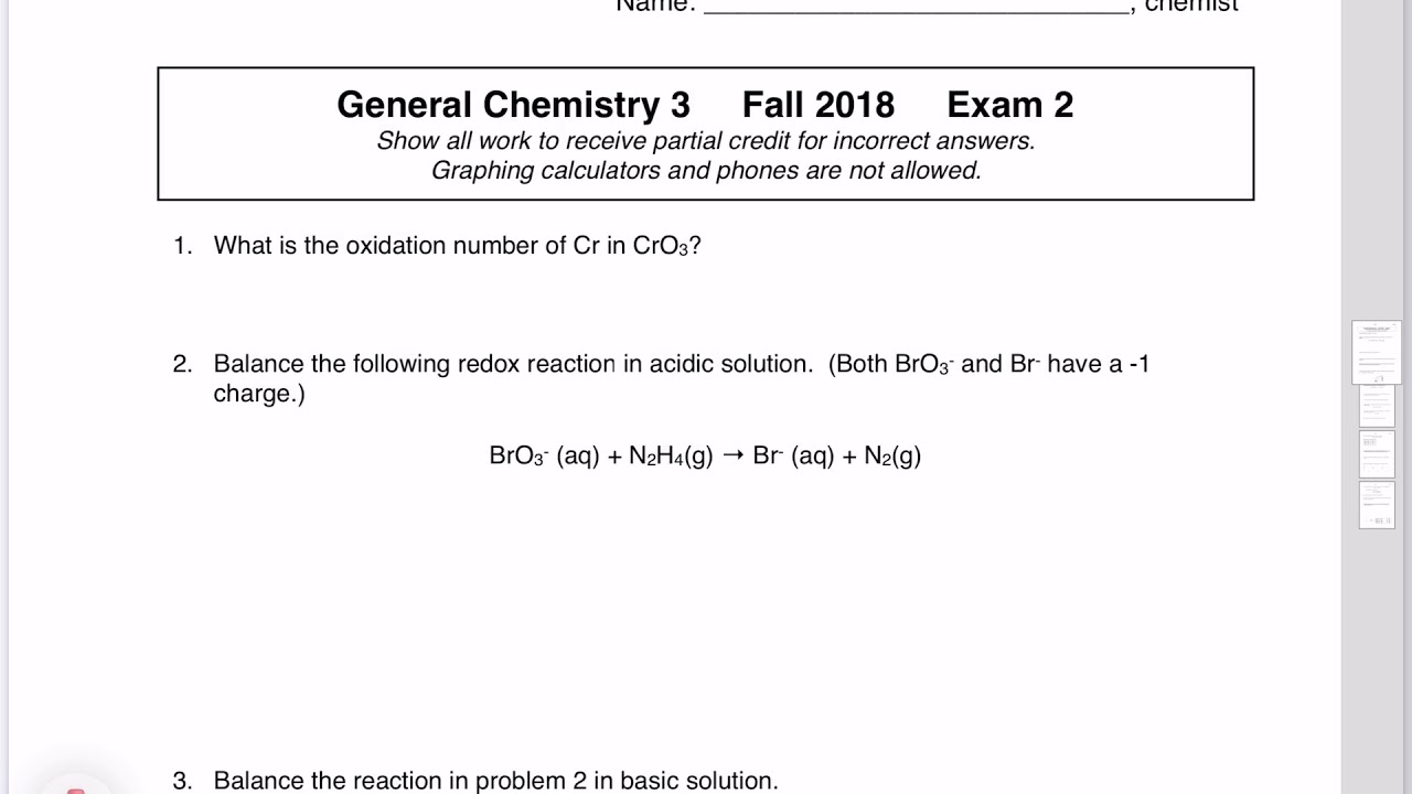 Test 2 Solutions Page 1 - YouTube