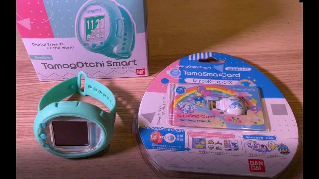 How to use TamaSma Card on Tamagochi Smart - YouTube