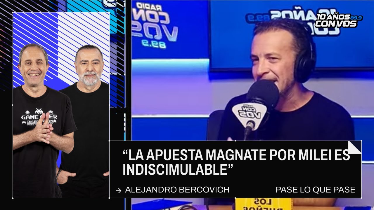 Alejandro Bercovich presenta su libro "El país que quieren los dueños ...