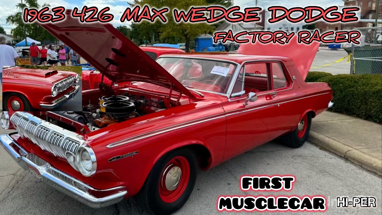 STUPID RARE DODGE MAX WEDGE BEFORE HELLCATS & LEGENDARY 426 HEMI ...