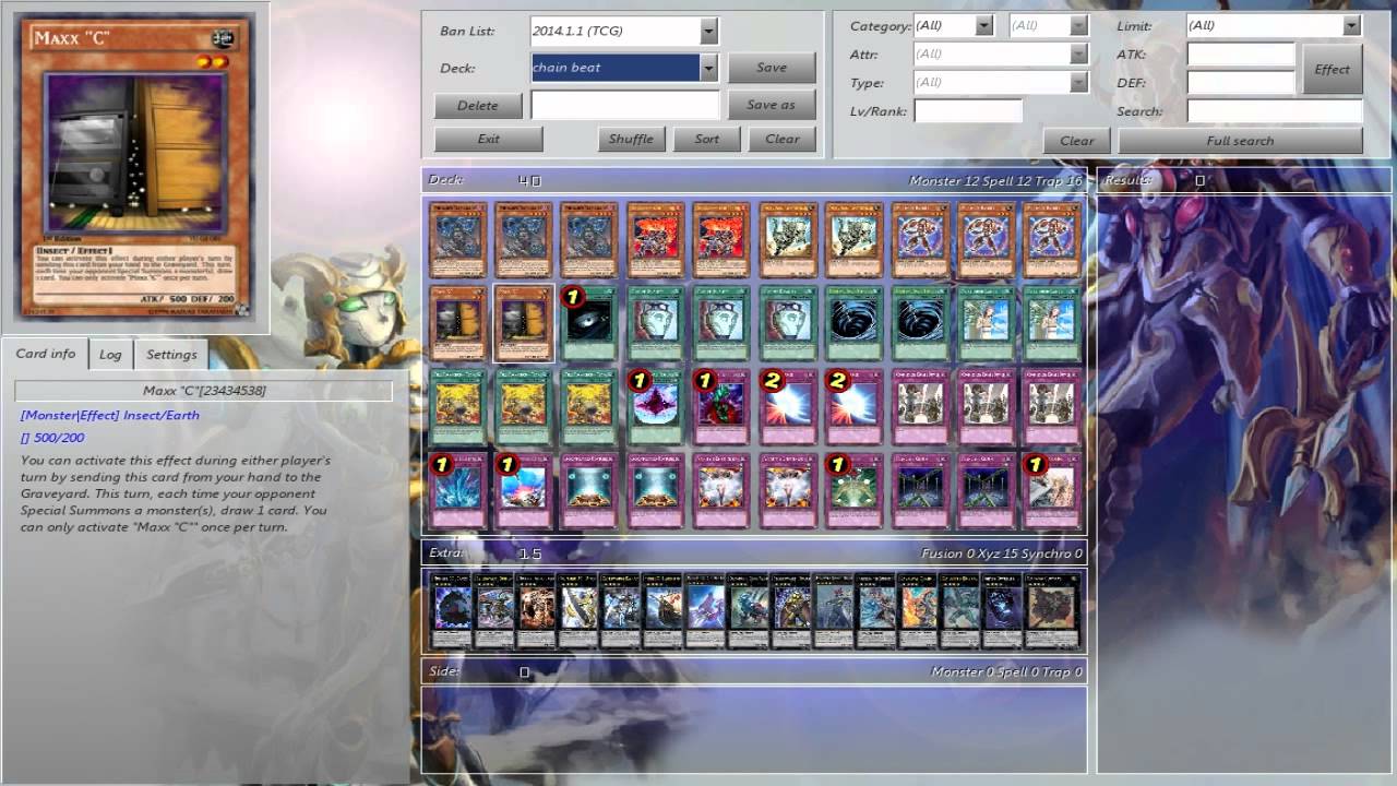 Deck Profile Chain beat January 2014 format - YouTube