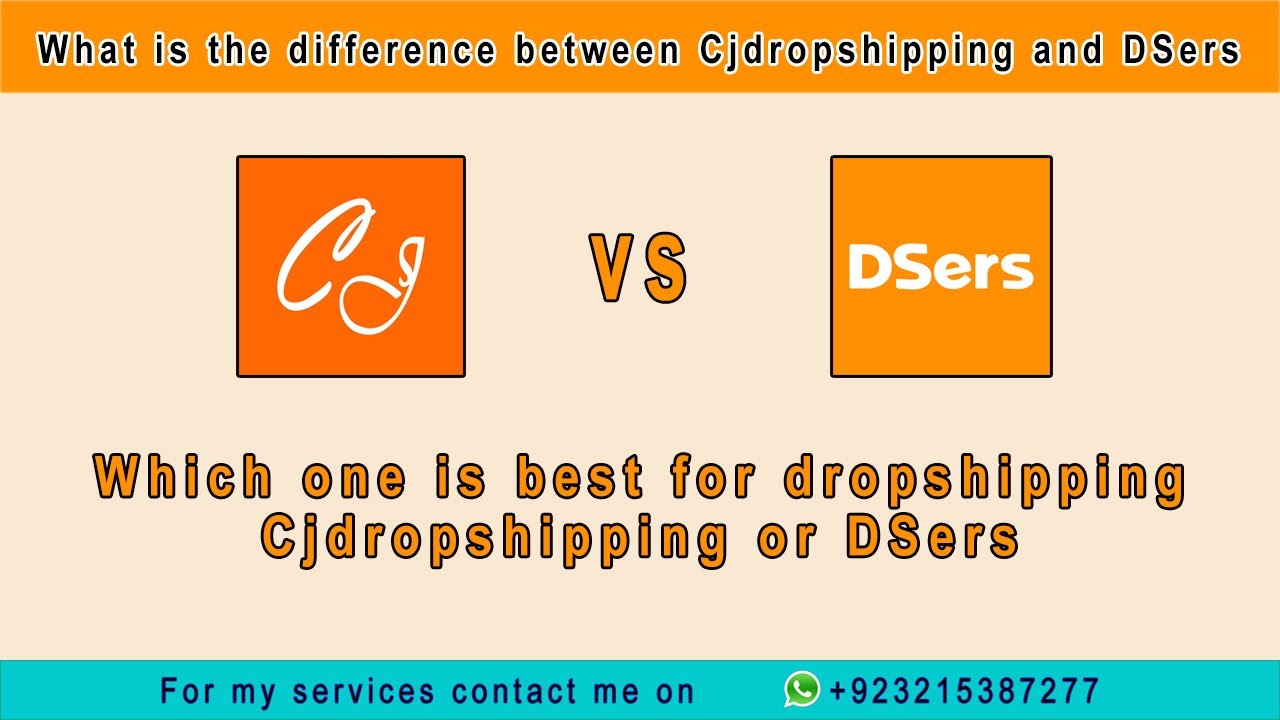 What is the difference between Cjdropshipping and DSers ...