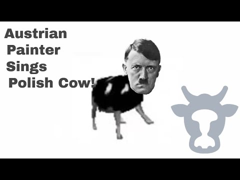 Austrian Painter Sings Polish Cow! - YouTube