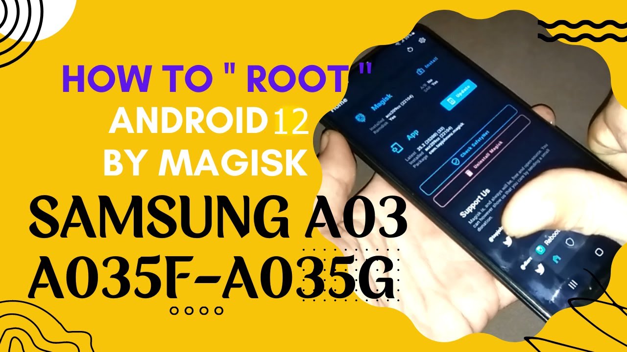 ‼️ samsung new security ‼️ how to root samsung a03 a035f - a035g android 12 - YouTube