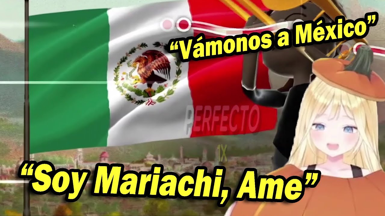 Ame toca el trombón diciendo cosas en español | Jarabe Tapatío / México ...