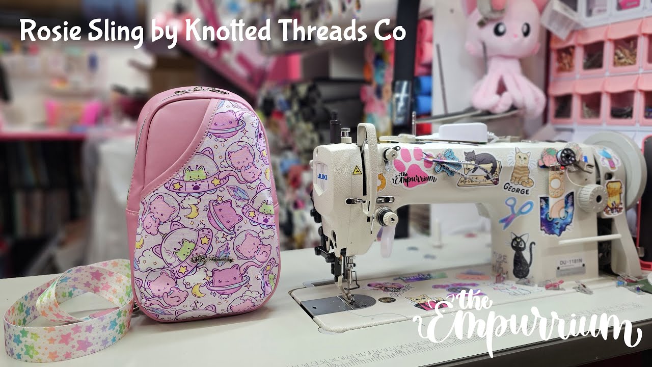 Sewing the Rosie Sling by Knotted Threads Co - YouTube