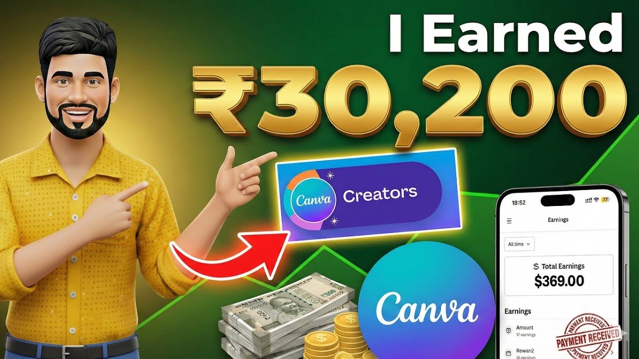 Make Money from Canva Creator | Earn Passive Income Online 💰🔥|#84smart ...