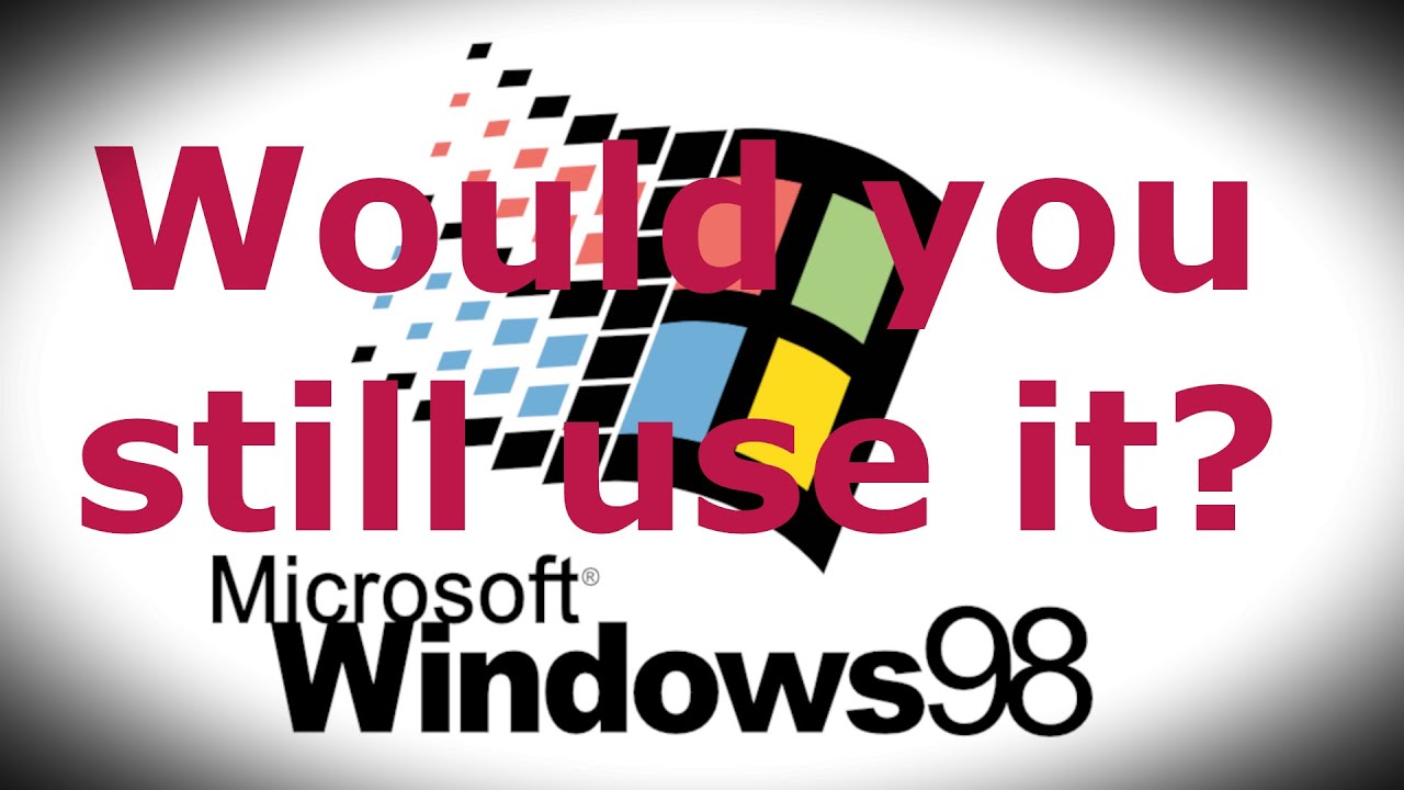 A look back at Windows 98 - YouTube
