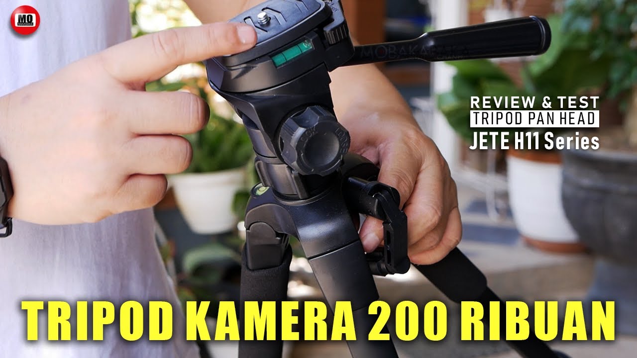 Tripod Kamera 200 Ribuan | Review Tripod JETE H11 Series - YouTube