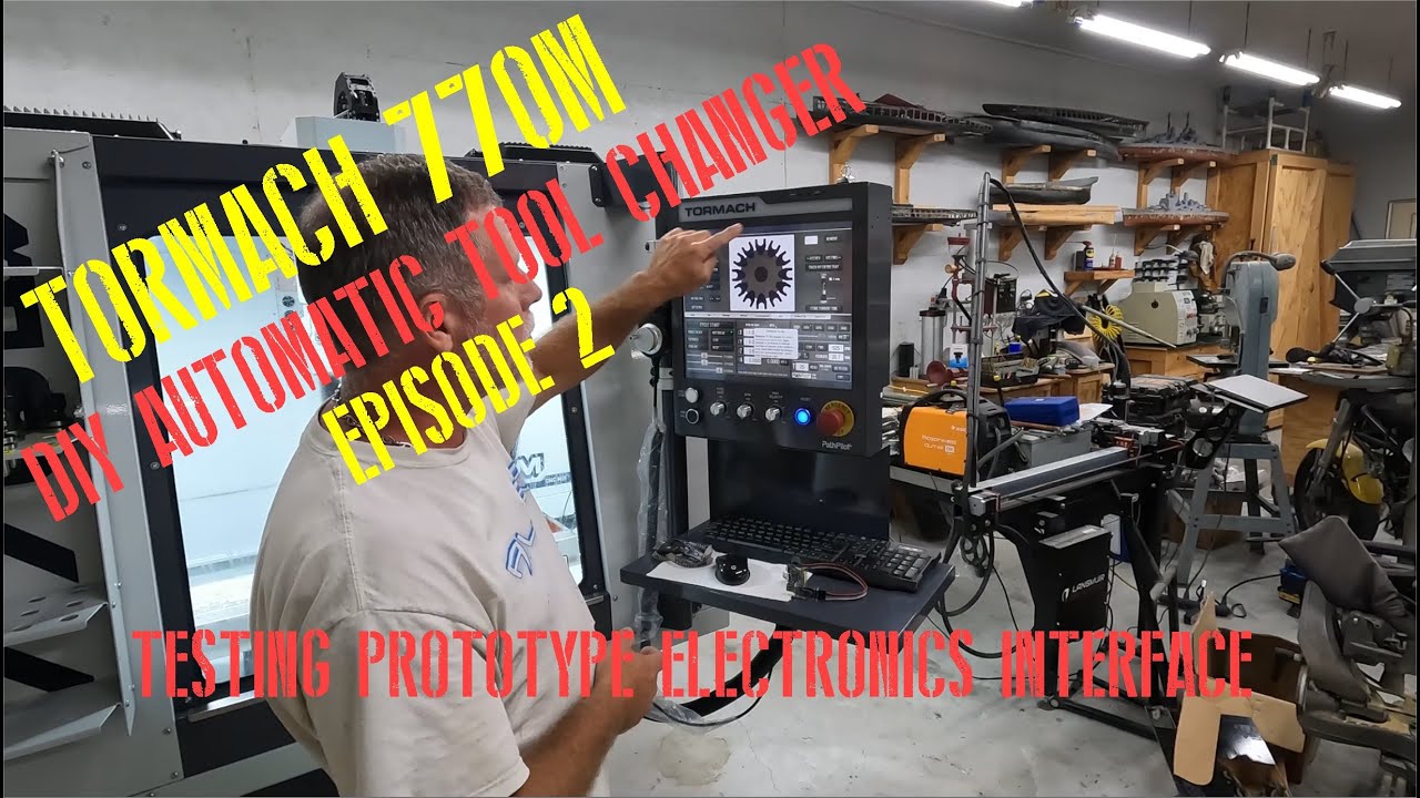 DIY ATC Tormach 770M EP2 Testing Prototype Electronics Interface - YouTube