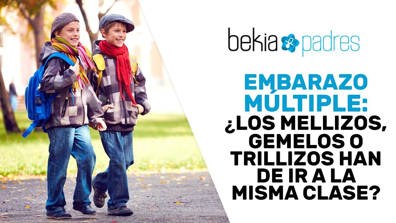 Embarazo múltiple: Mellizos, gemelos o trillizos en la misma clase, ¿sí ...