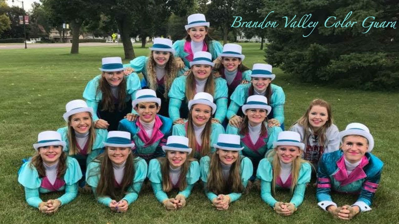 Color Guard GoPro | Brandon Valley Marching Lynx - YouTube
