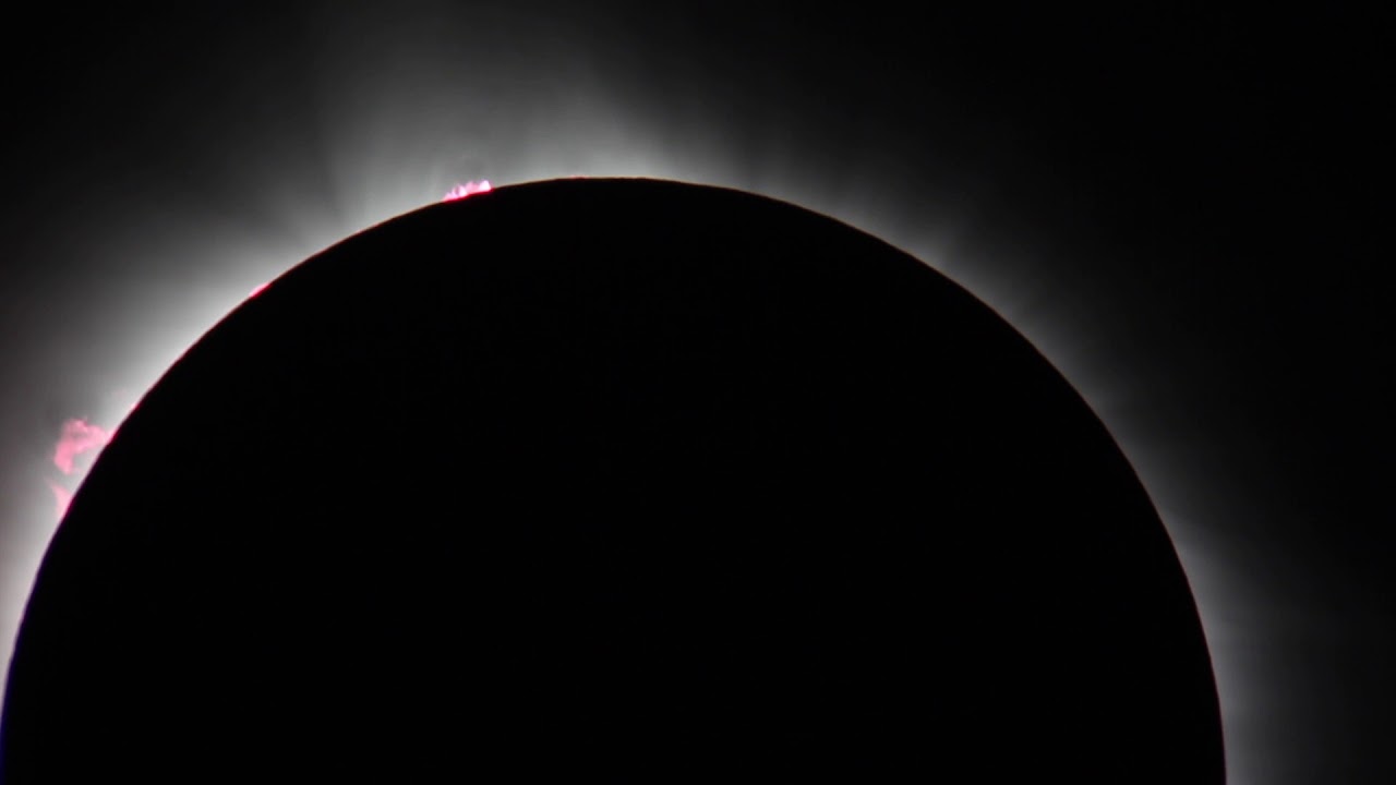 Solar Eclipse in Andrews North Carolina - YouTube