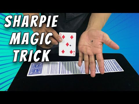 Sharpie Magic Trick Easy - YouTube
