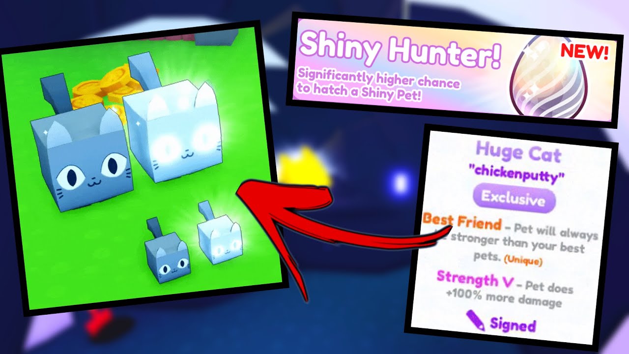 🚨*NEW* PET SIMULATOR X UPDATE | SHINY PETS!?!?! SIGNED CROWNED PETS ...