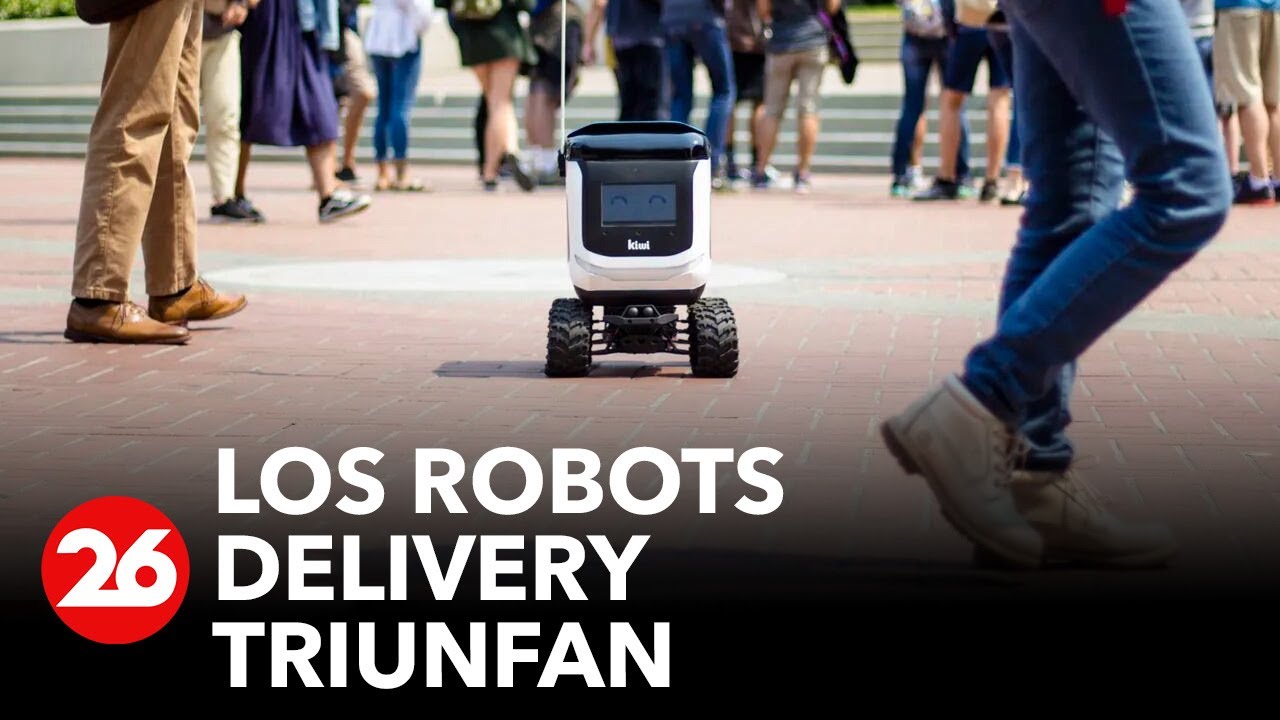 Estos son los robots delivery que triunfan en los campus de Baltimore ...