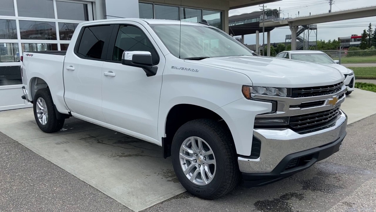 White 2020 Chevrolet Silverado 1500 LT Review - GSL GM City | Calgary ...