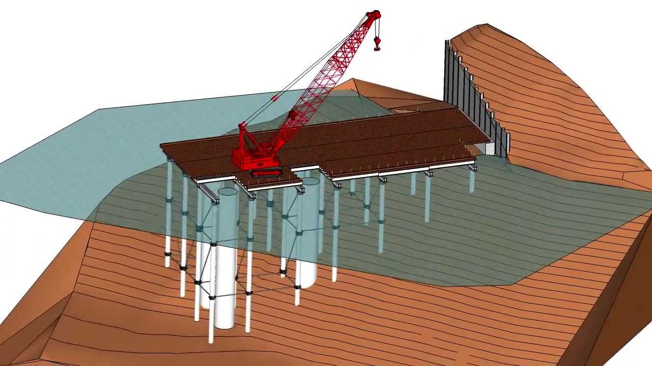 T3 access trestle - YouTube