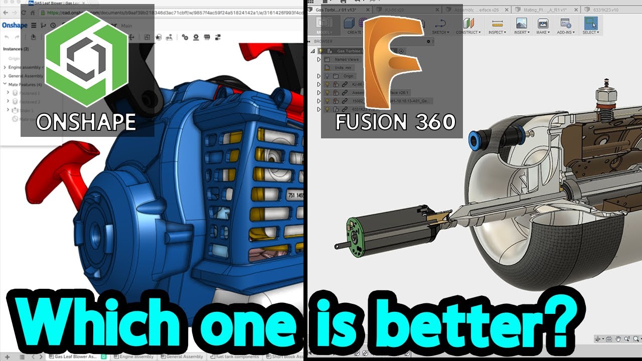 Onshape vs Fusion 360 | Which one is Better? - YouTube