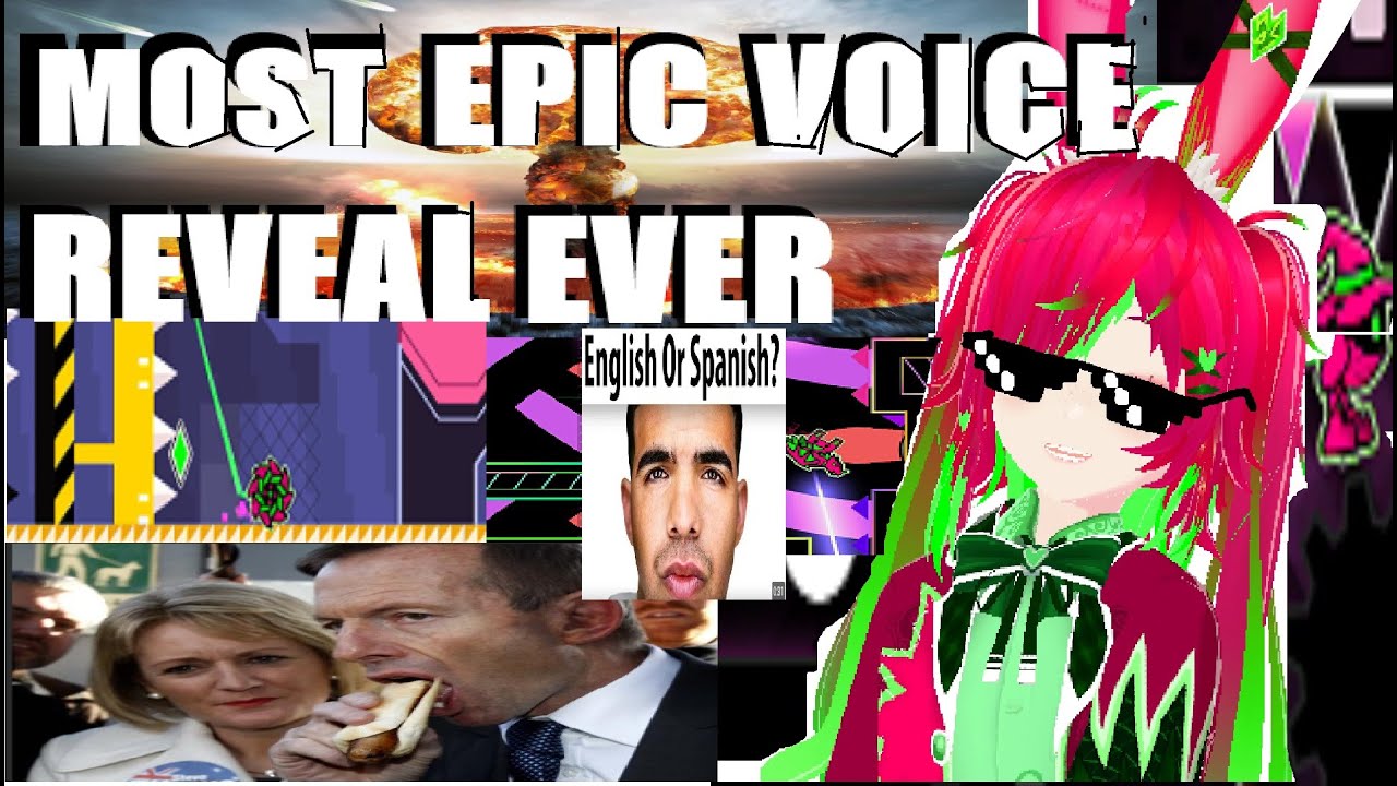 THE MOST EPIC VOICE REVEAL EVER!!!!!!!!!!!!!!!!!! - YouTube