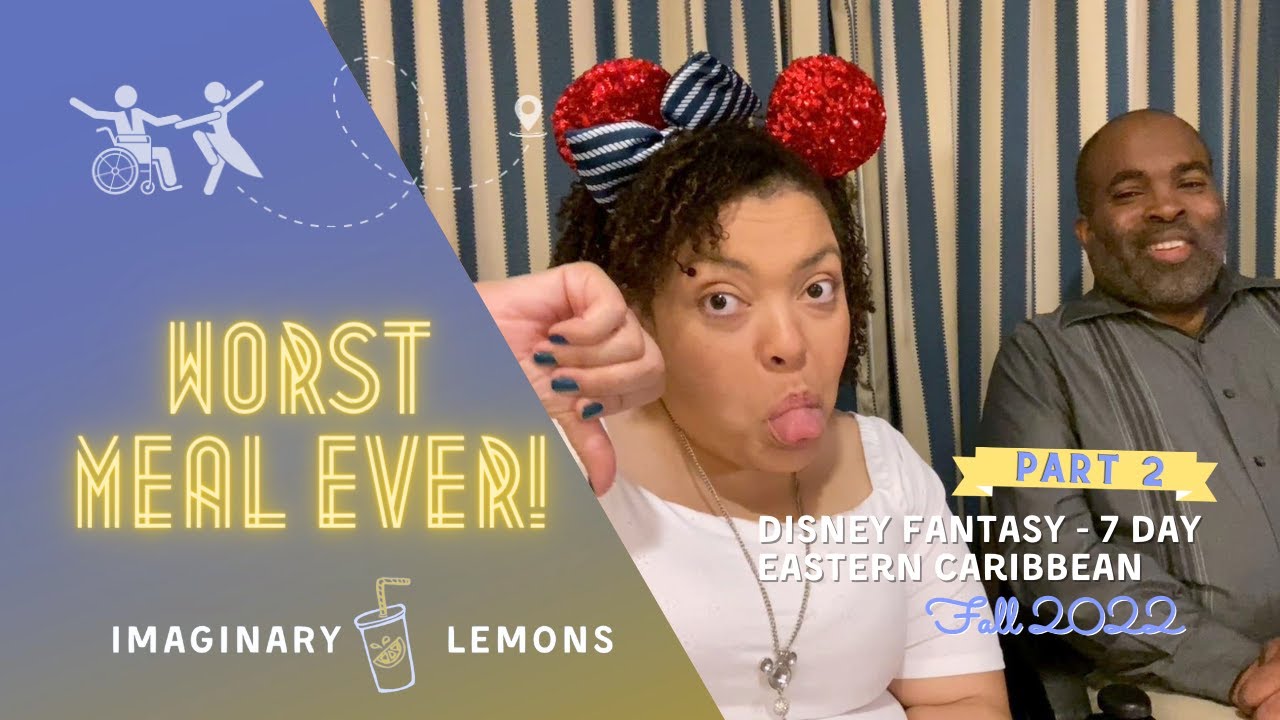 DISNEY FANTASY PART 2: Wheelchair Access in Cabanas, Laundry, & the ...