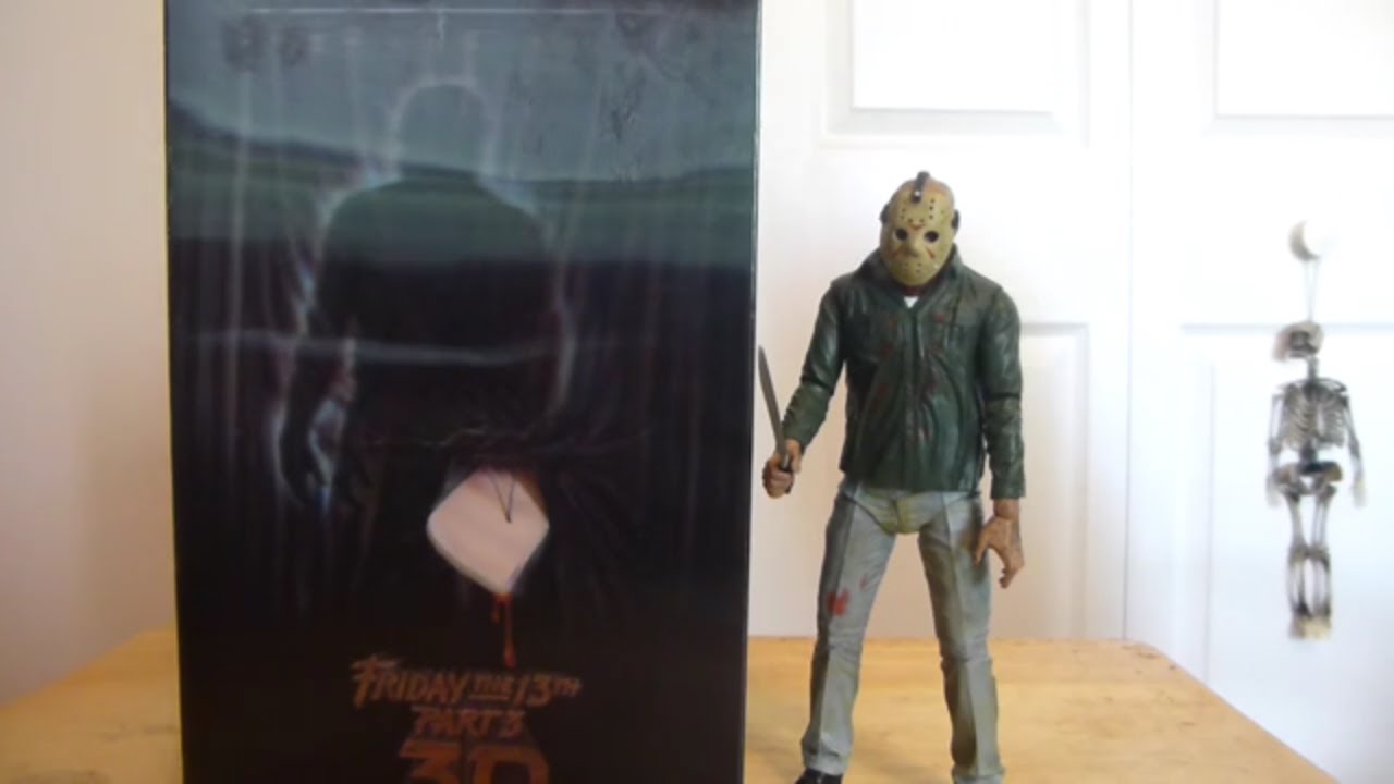 NECA Friday the 13th Part 3 Jason Figure Review - YouTube