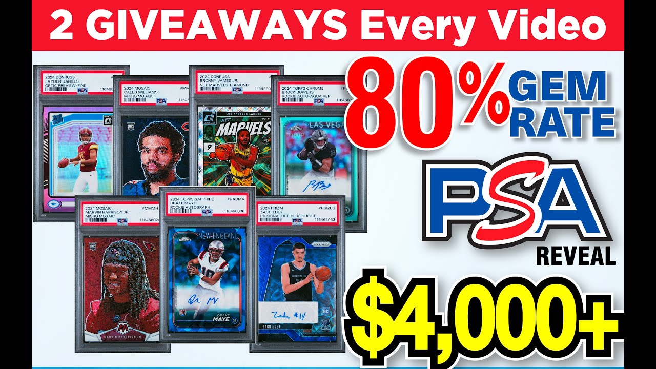 JACKPOT $4,000+ PSA Reveal! 80% GEM MINT Rate. 20 Cards! - YouTube