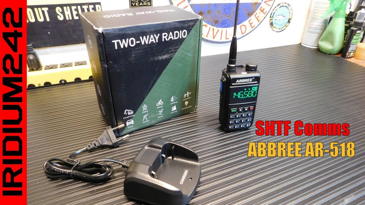 SHTF Comms - ABBREE AR 518 Full Band Radio - YouTube
