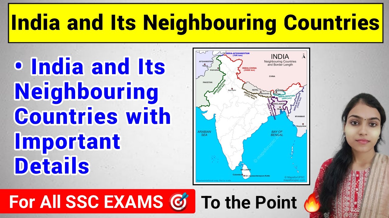 India and Its Neighbouring Countries | Geography For SSC Exams #ssc ...