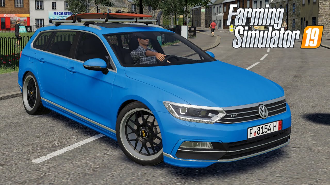 FS19 - VW Volkswagen Passat B8 Variant - Car mod for Farming Simulator ...