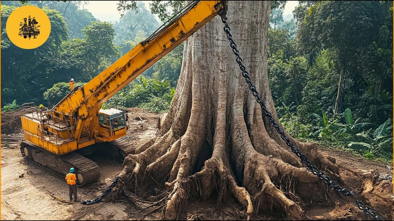 99 Amazing Fastest Big Tree Removal Bulldozers Working At Another Level ...