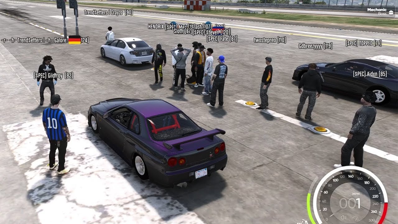 7.5 Second Cars 1/4 Mile Drag Racing Tournament With Rewards - Import ...