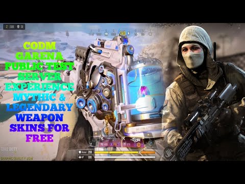 CODM GARENA S11 PUBLIC TEST SERVER | EXPERIENCE MYTHIC & LEGENDARY ...