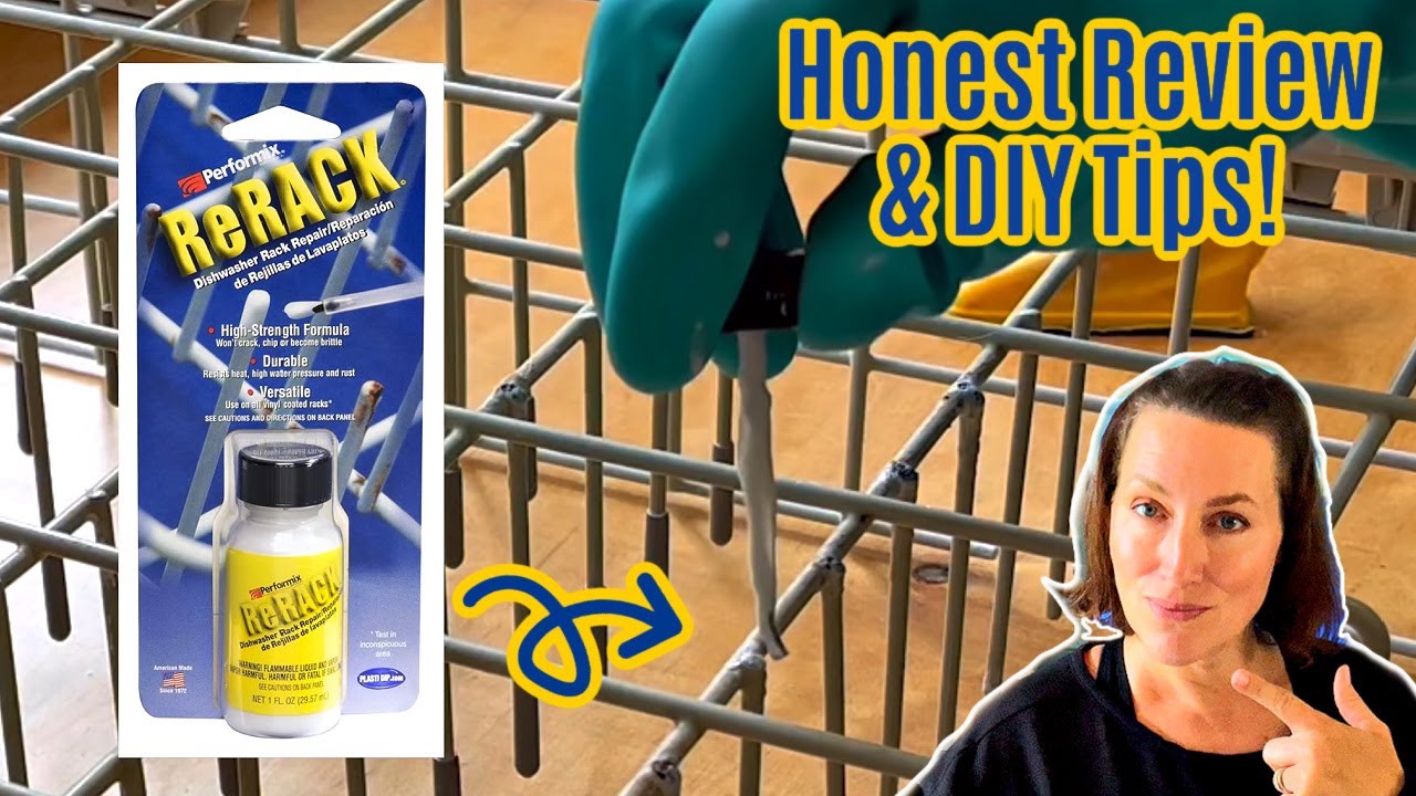How To Use ReRack Dishwasher Rack Repair To Cover Rust Spots # ...