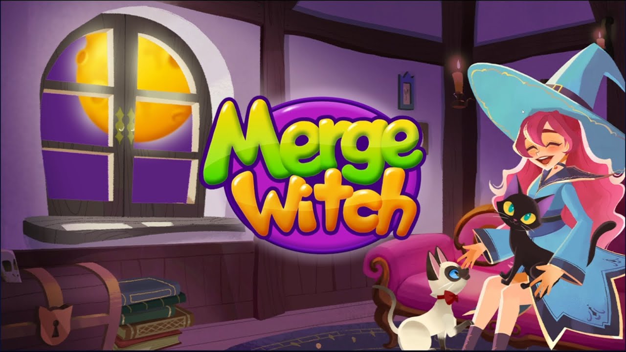 Merge Witch : Magic Story android gameplay первый взгляд - YouTube
