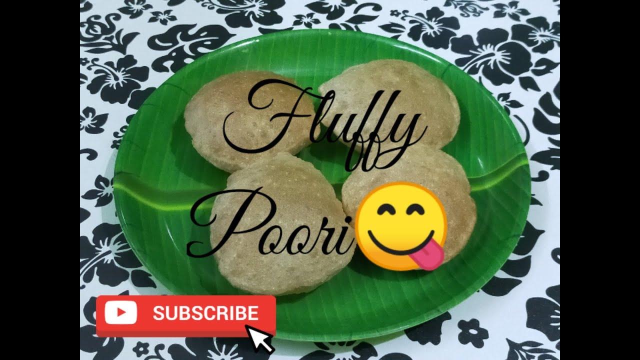 Fluffy and Soft Wheat Poori recipe in Tamil | Tamil Cooking Channel ...