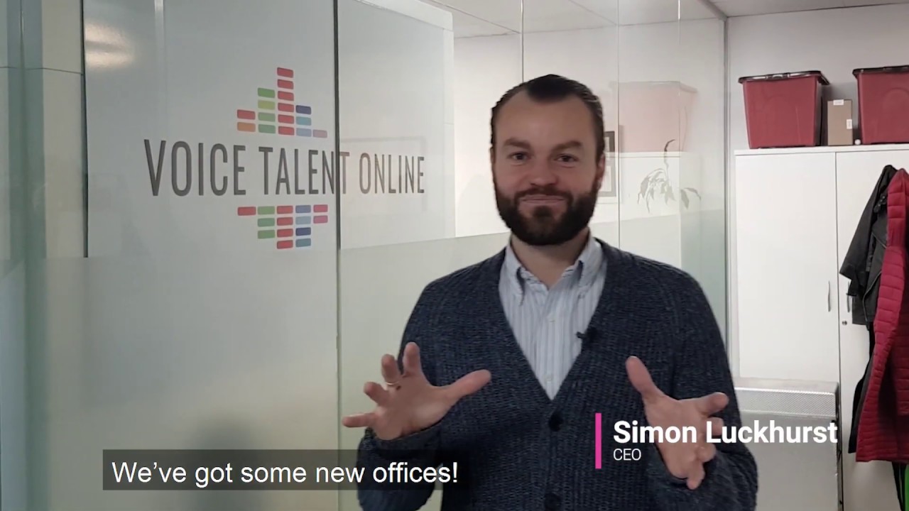 Voice Talent Online are moving! CEO Simon Luckhurst gives a sneak peek ...