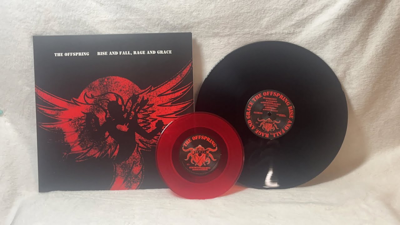 The offspring (rise and fall. Rage and grace) vinyl unboxing - YouTube