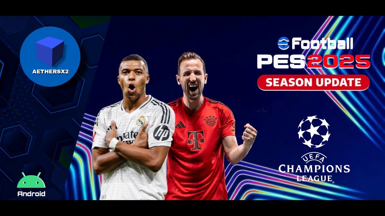 EFOOTBALL PES 2025 PS2 HD Aethersx2 Android (With Camera Far) FULL ...