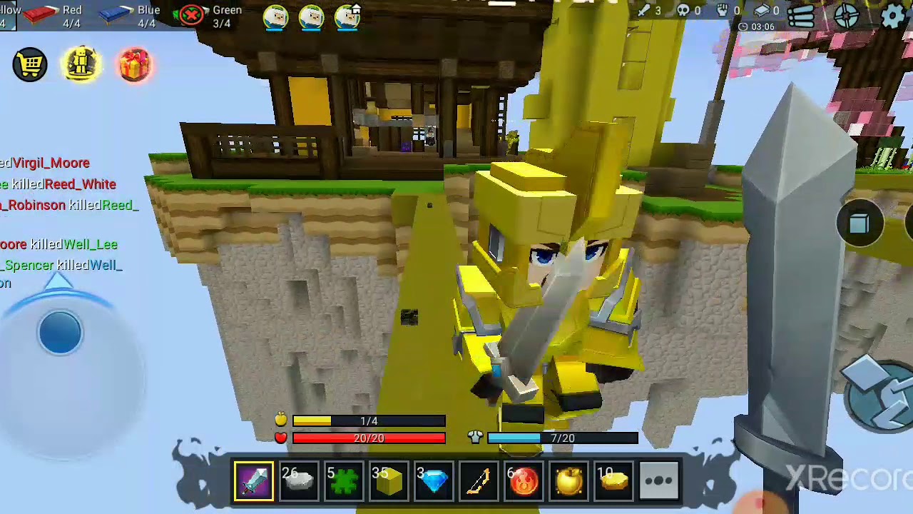Enchantment of sword Bed Wars Blockman go(fail:v) - YouTube